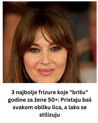 3 najbolje frizure koje “brišu” godine za žene 50+: Pristaju baš svakom ...